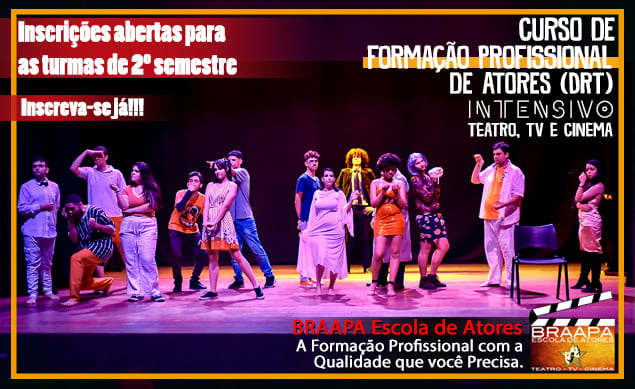 Curso de Formação Profissional de Atores (DRT) Intensivo para Teatro ...